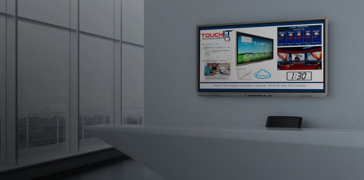 How to Create Meeting Room Digital Signage – TouchIT Technologies